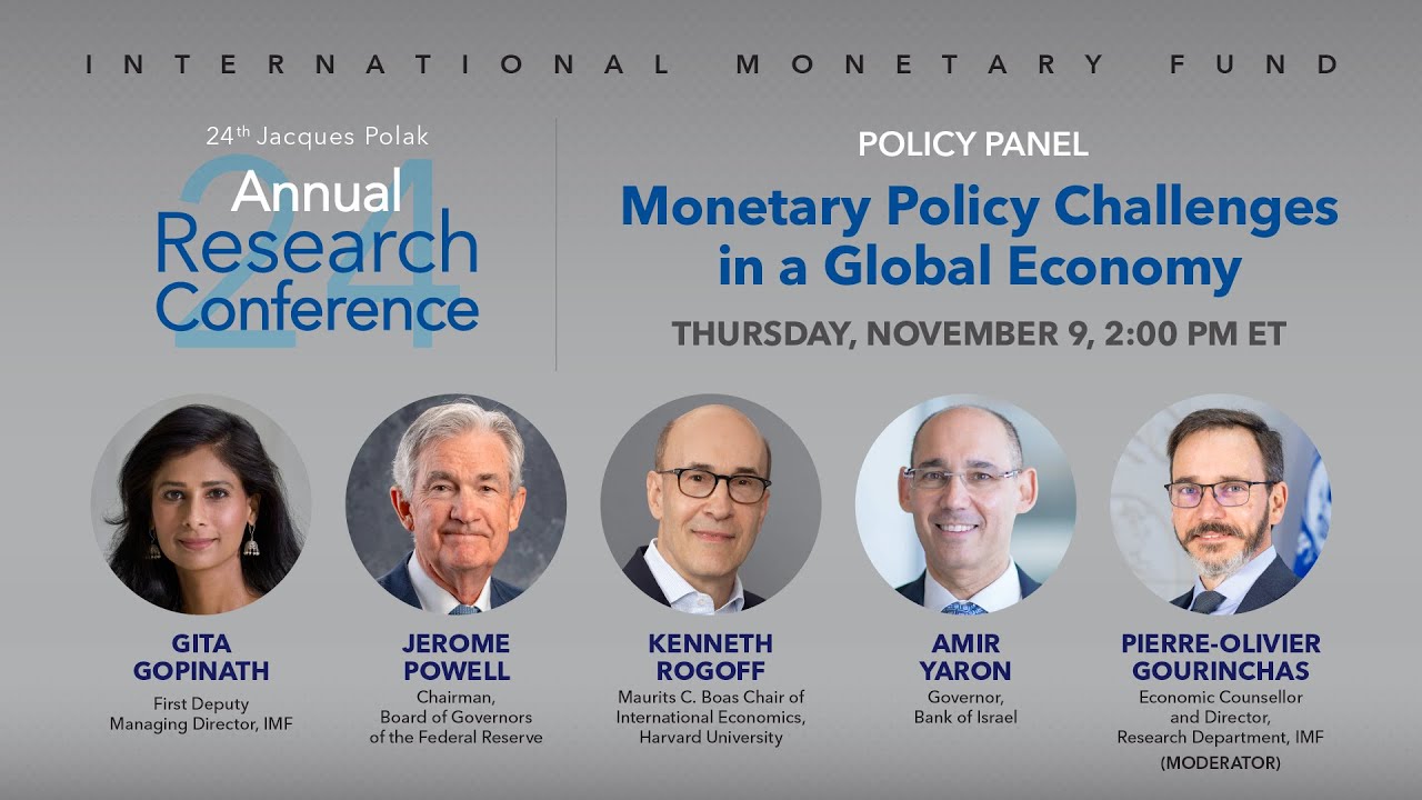 Monetary Policy Challenges in a Global Economy | 24th Jacques Polak ...