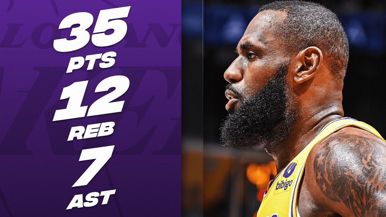LeBron James' (35 PTS) Historic Performance! | November 1, 2023 - The ...