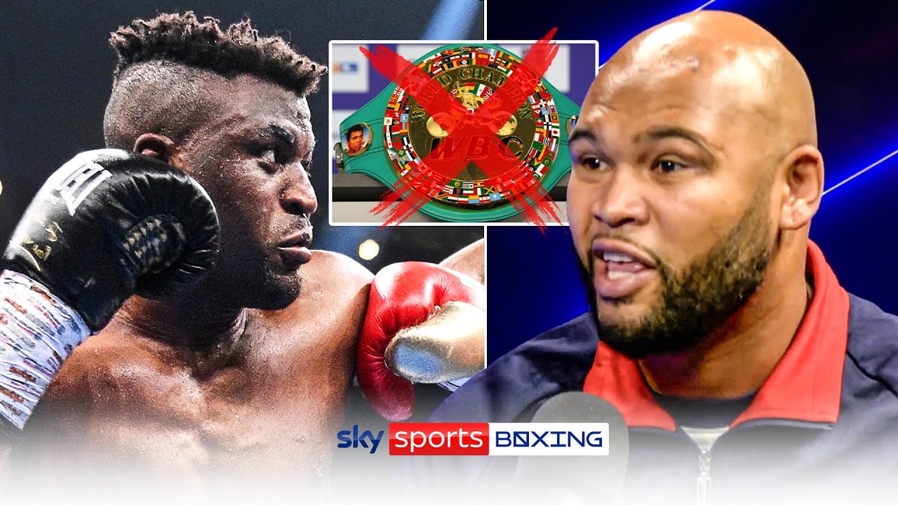 "That is NOT RIGHT!" | Frazer Clarke slams WBC for potentially ranking Francis Ngannou - The ...