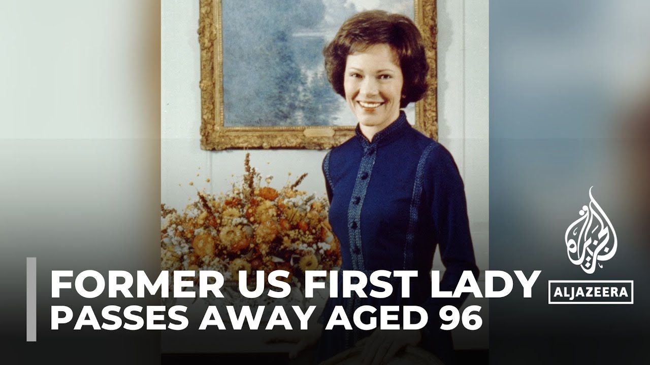 Rosalynn Carter, former US first lady, dies at 96 - The Global Herald