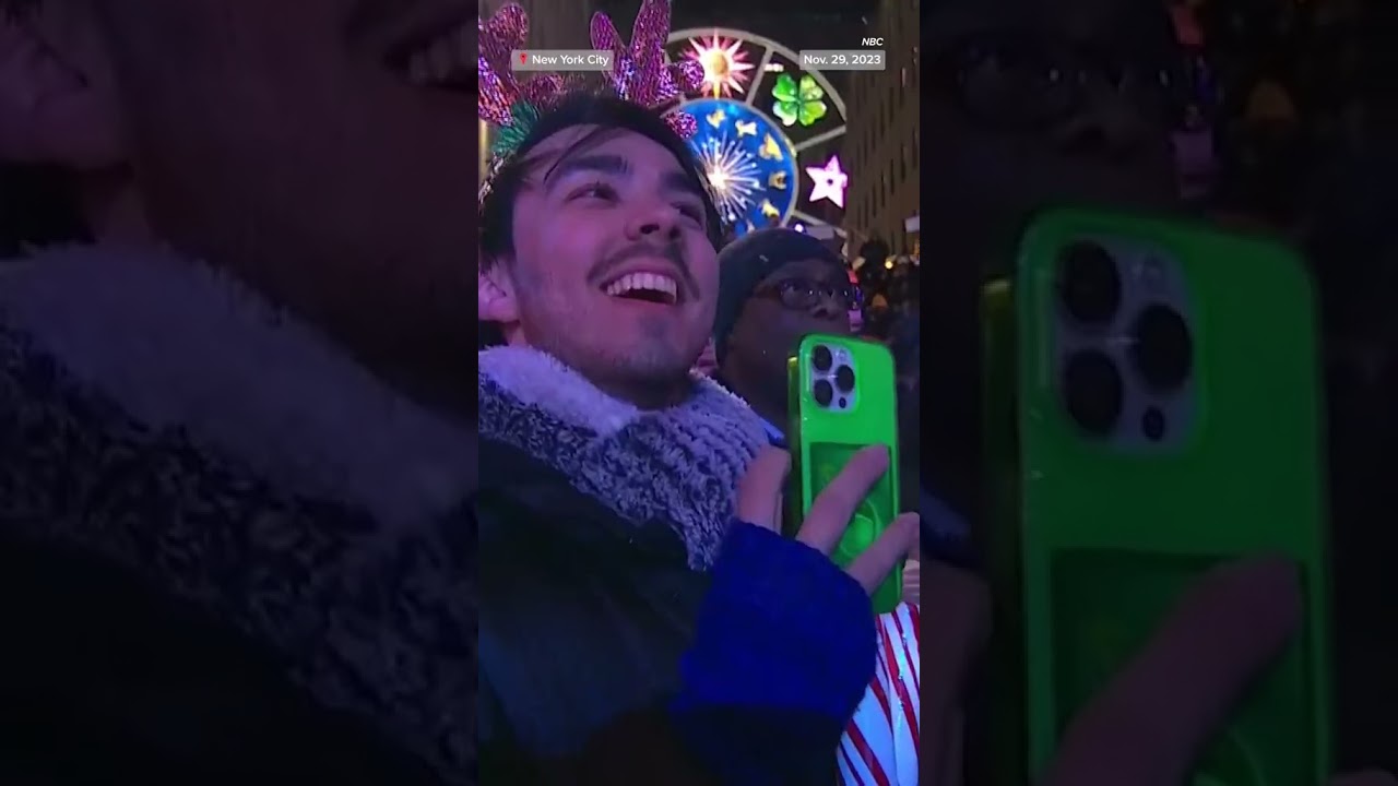 Watch the Rockefeller Center Christmas tree get lit - The Global Herald