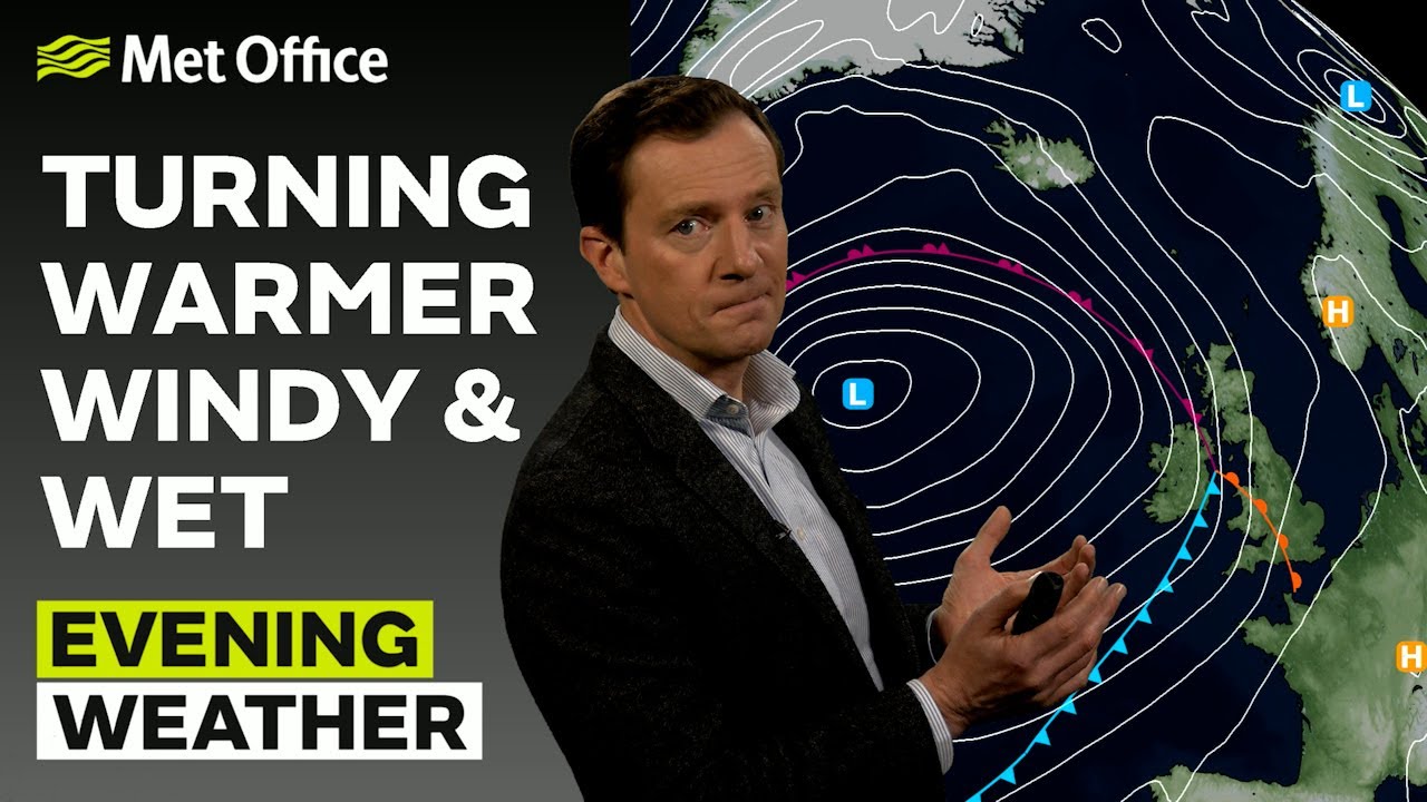17/11/23 – Heavy rain overnight – Evening Weather Forecast UK – Met ...