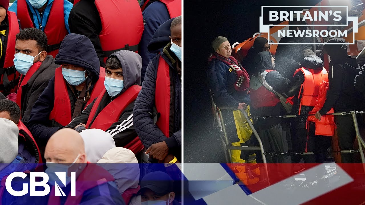 'Record breaking' number of migrants fill the size of a British city in ...