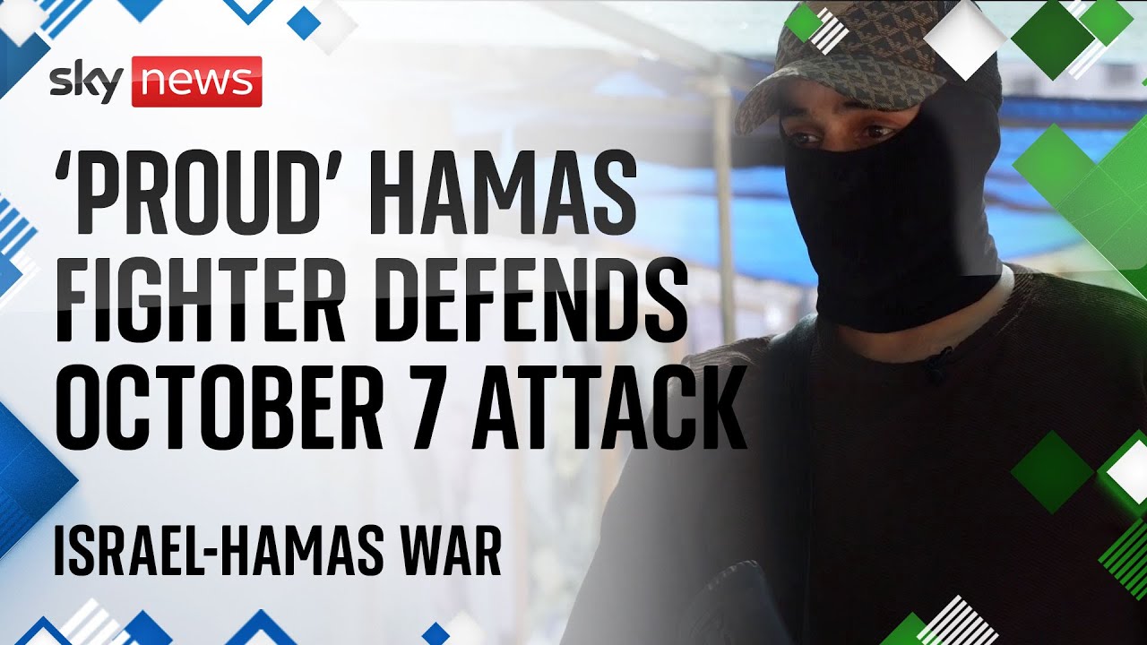 Hamas fighter in West Bank defends attack on Israel and vows to keep ...