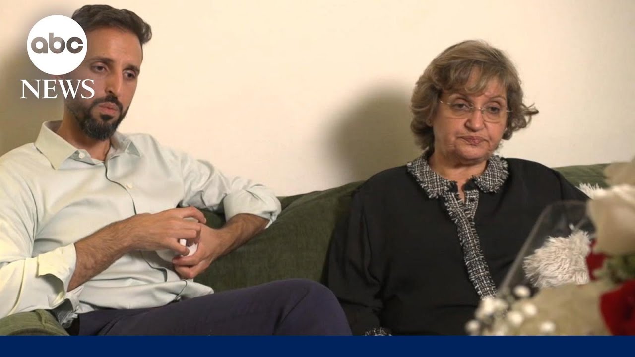 American woman reunites with family after escaping the war in Gaza ...