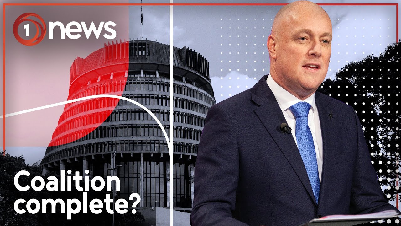 Government negotiations finished, official signing on Friday | 1News ...