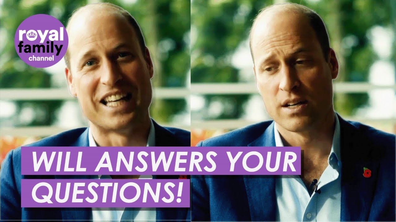 Prince William Doesn’t Hold Back in Rare On Camera Q&A With the Public ...