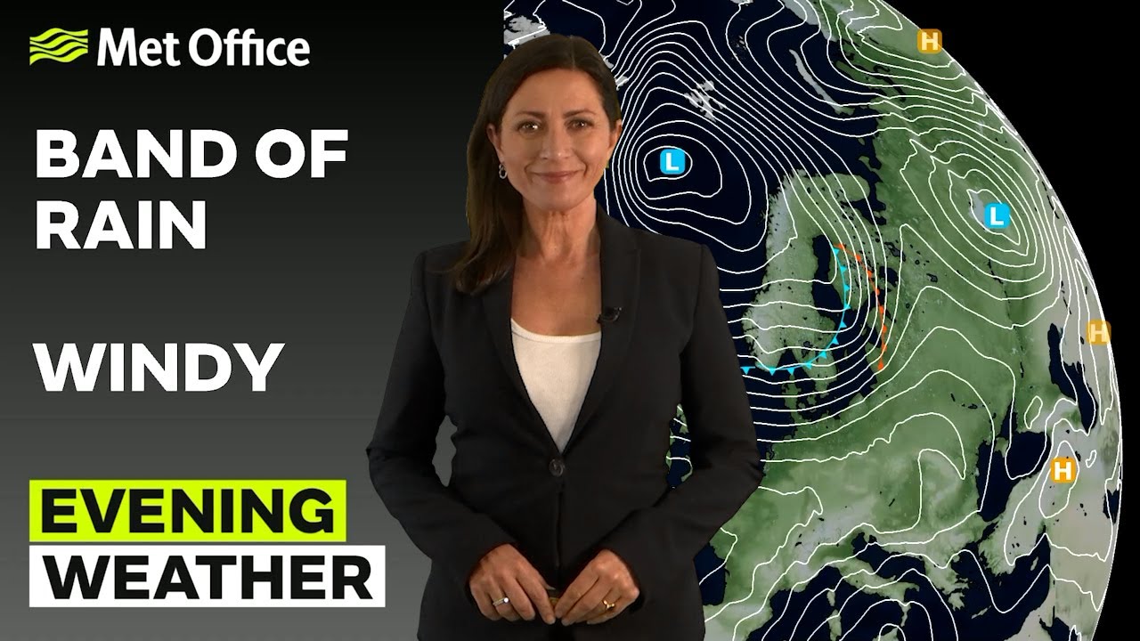 22/11/23 – Cloudy with Outbreaks of Rain – Evening Weather Forecast UK ...