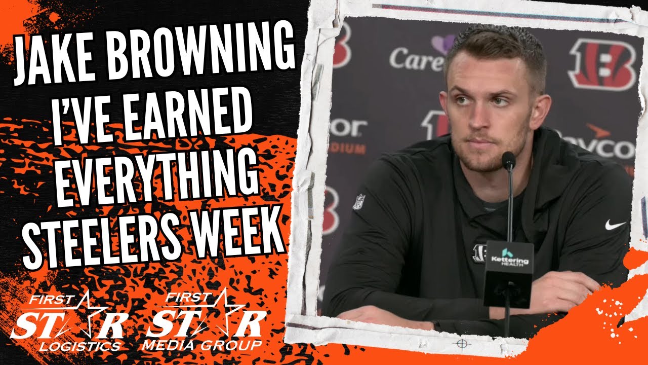 Jake Browning | I've Earned Everything - Talks First Career NFL Start ...