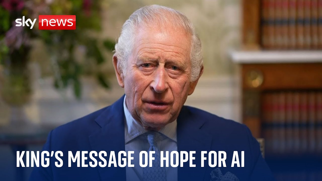 King's message of hope for future development of Artificial ...