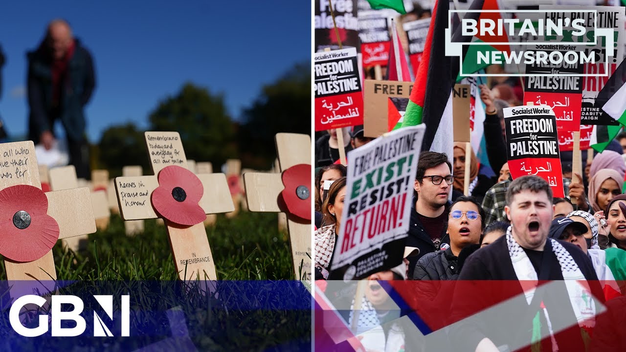Pro-Palestine protests permitted on Armistice day reveals 'DAMNING ...