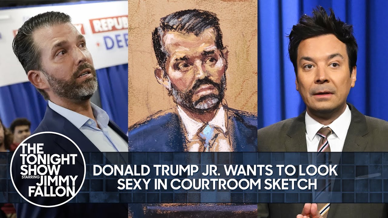 Donald Trump Jr. Wants the Courtroom Sketch Artist to Make Him Look ...