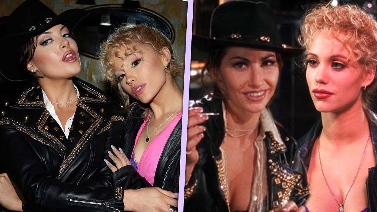 Ariana Grande And Liz Gillies Recreate Showgirls The Global Herald