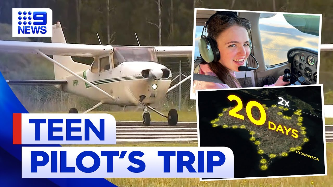 Sydney teen to fly solo around Australia | 9 News Australia - The ...
