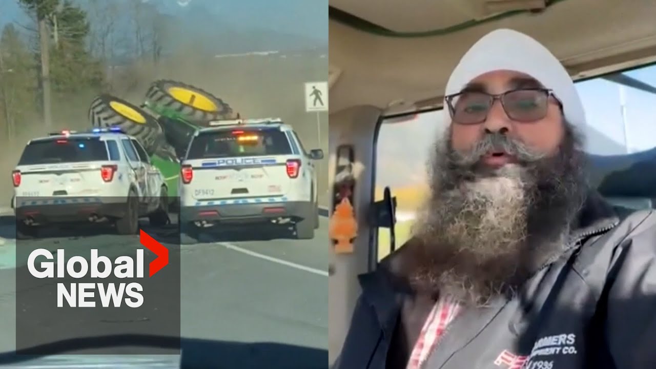 Tractor police chase: Wife of driver says husband injured, was part of ...