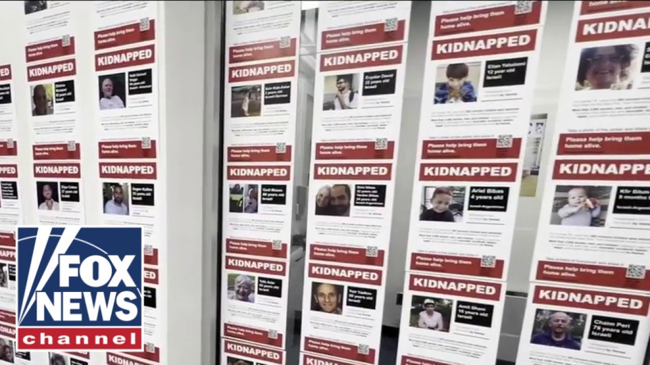 'Kidnapped' posters honoring Israelis taken by Hamas cause controversy ...