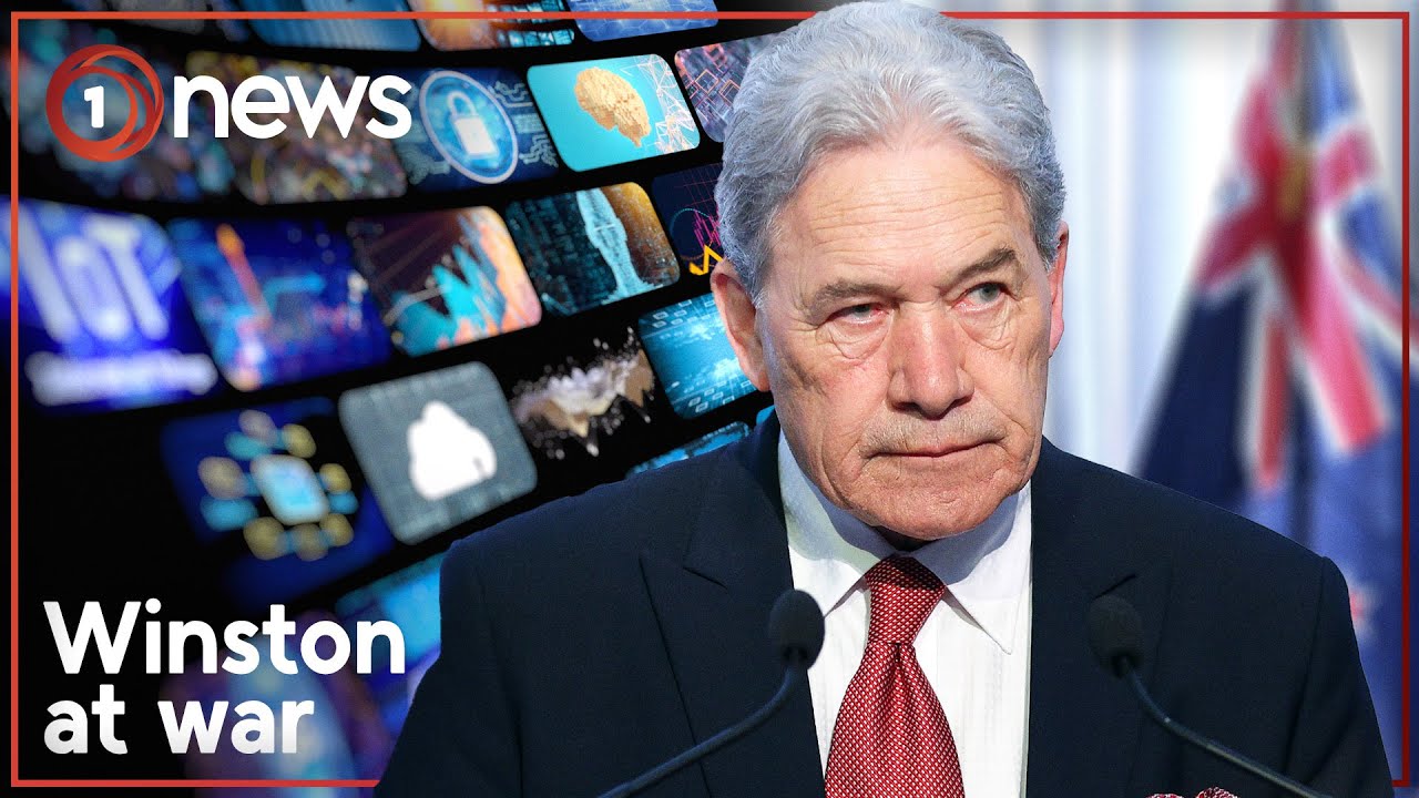 Winston Peters under fire for firing off at media | 1News - The Global ...