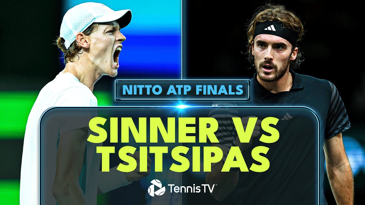 Jannik Sinner vs Stefanos Tsitsipas Match Highlights | Nitto ATP Finals 2023 - The Global Herald
