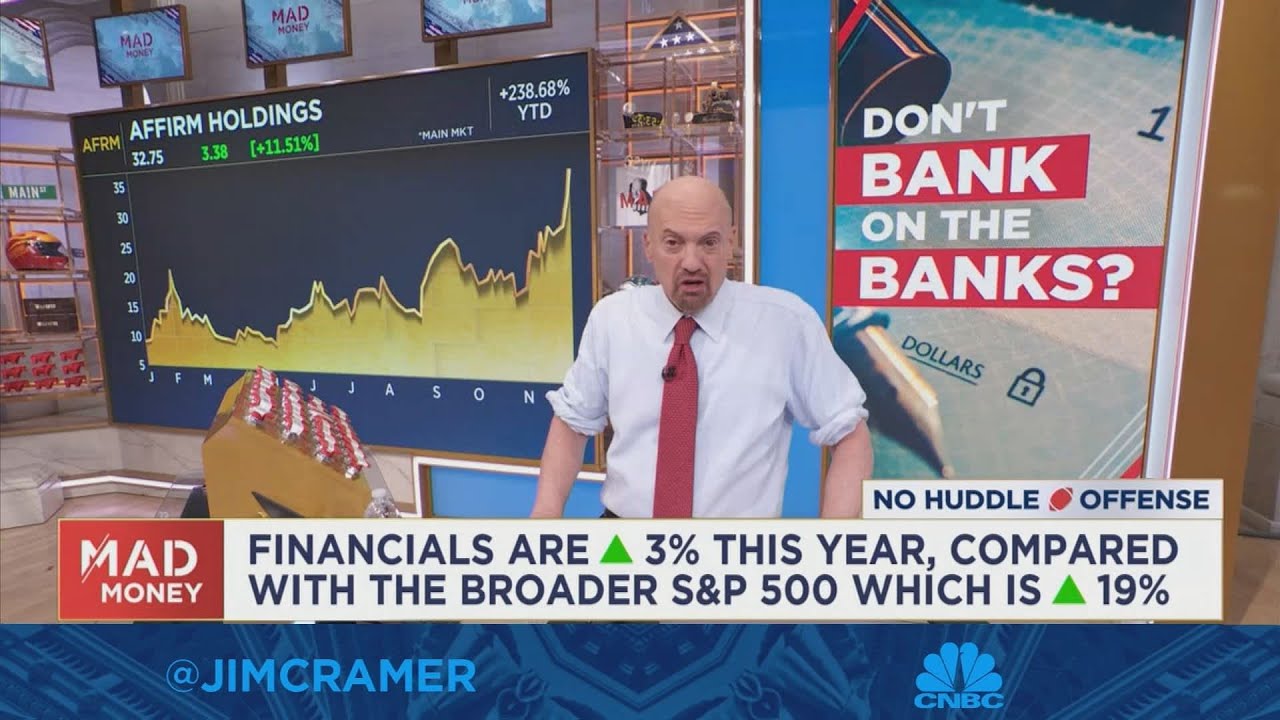 Big banks should have been investing in fintech growth businesses, says Jim Cramer - The Global ...