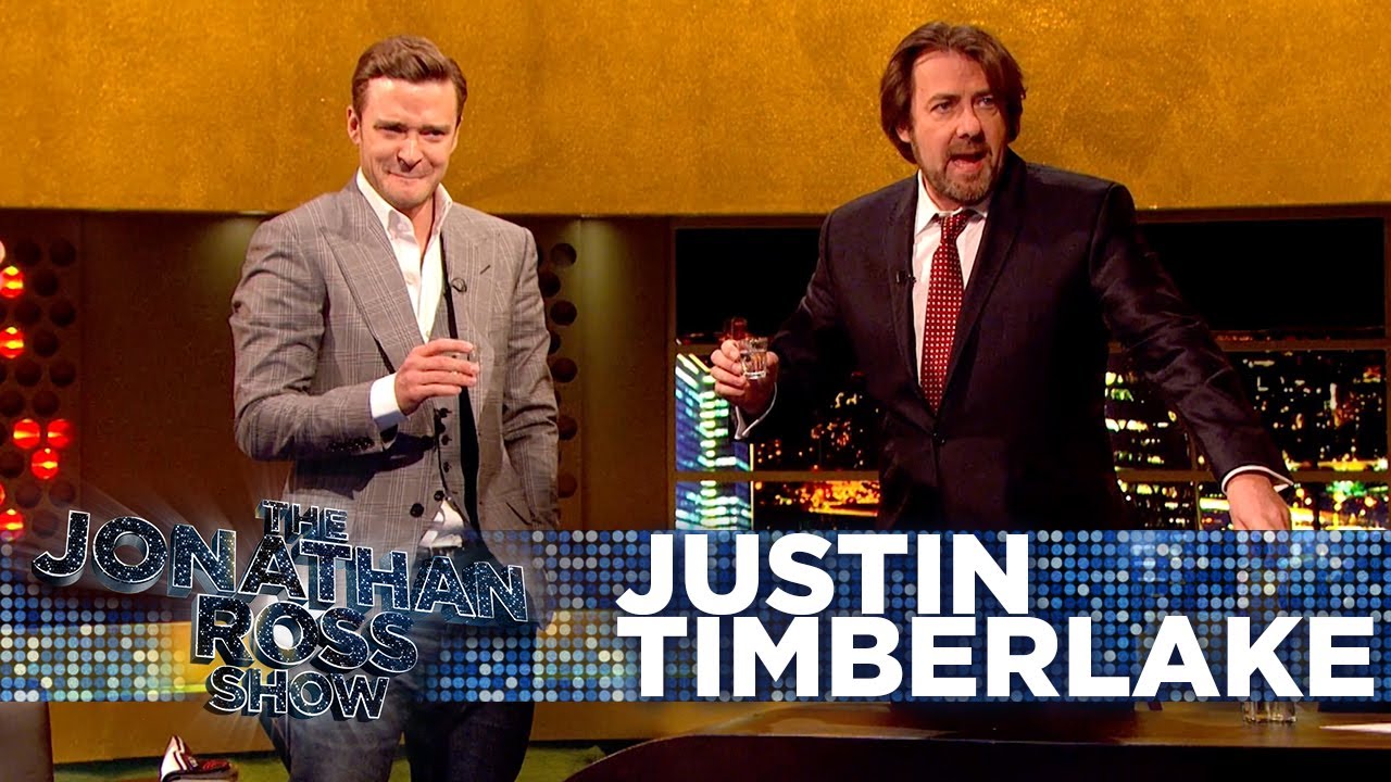 Justin Timberlake Doesn't Like Jonathan On Tequila | The Jonathan Ross ...