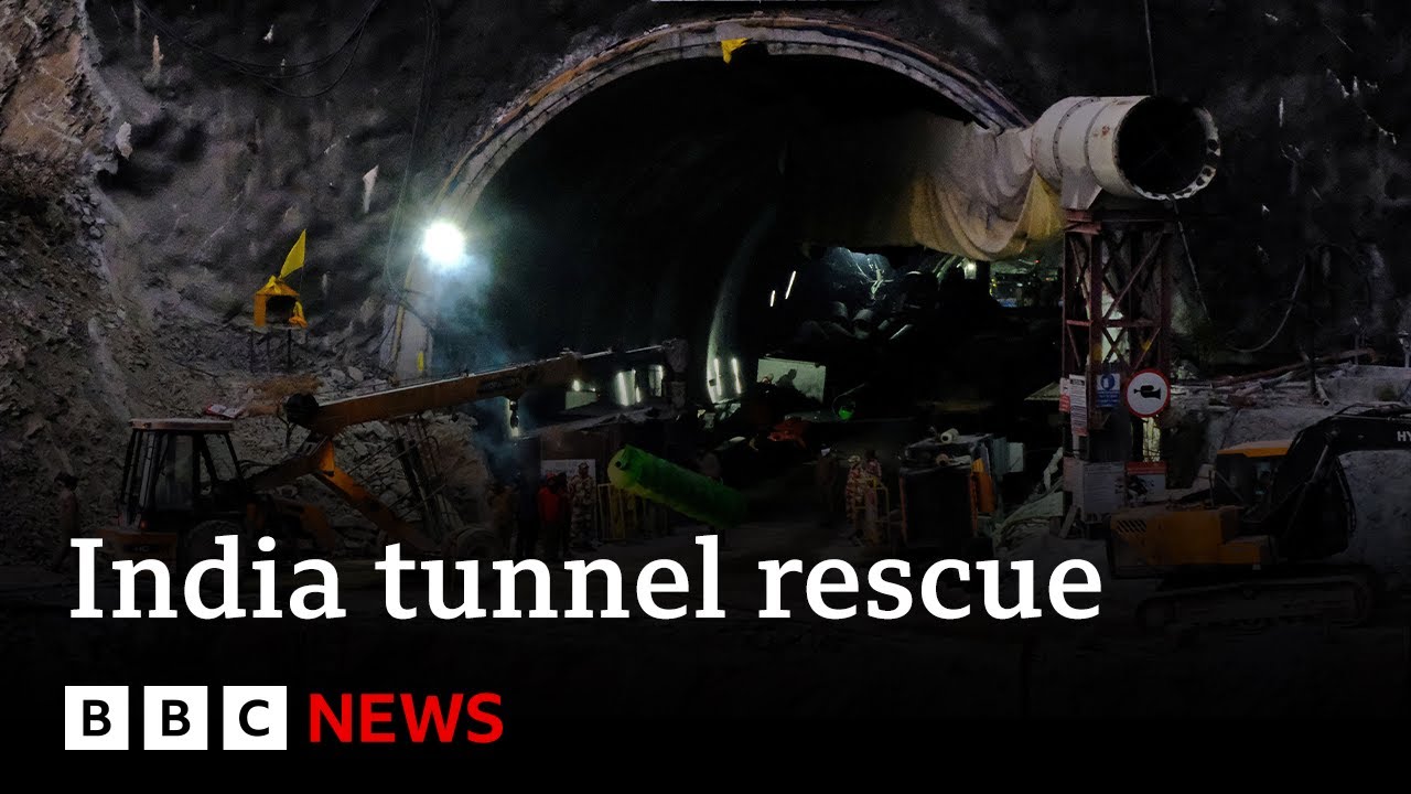 India tunnel: Rescue of workers in Uttarakhand delayed again | BBC News ...
