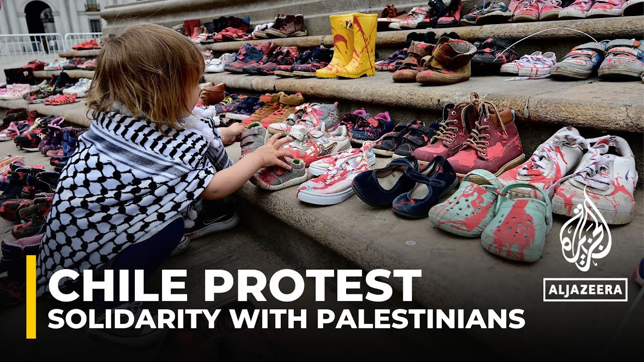 Chile protest remembers slain Palestinian children - The Global Herald