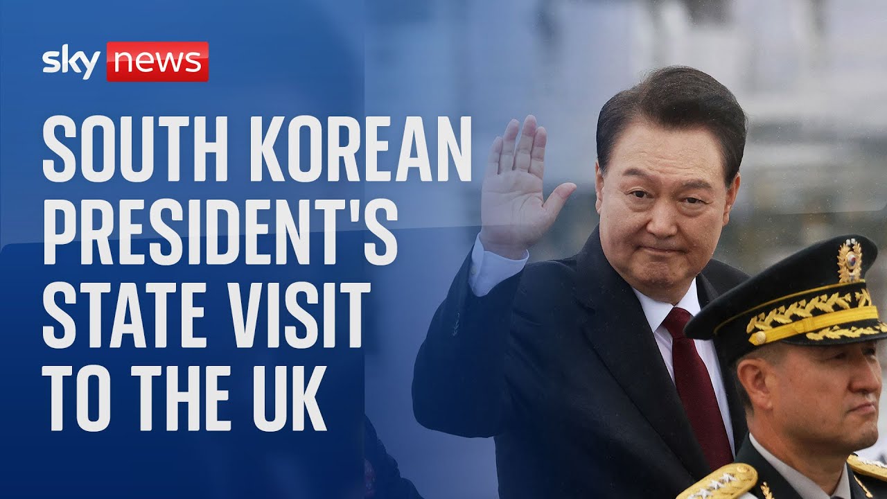 Watch live: South Korean president's state visit to the UK - The Global ...
