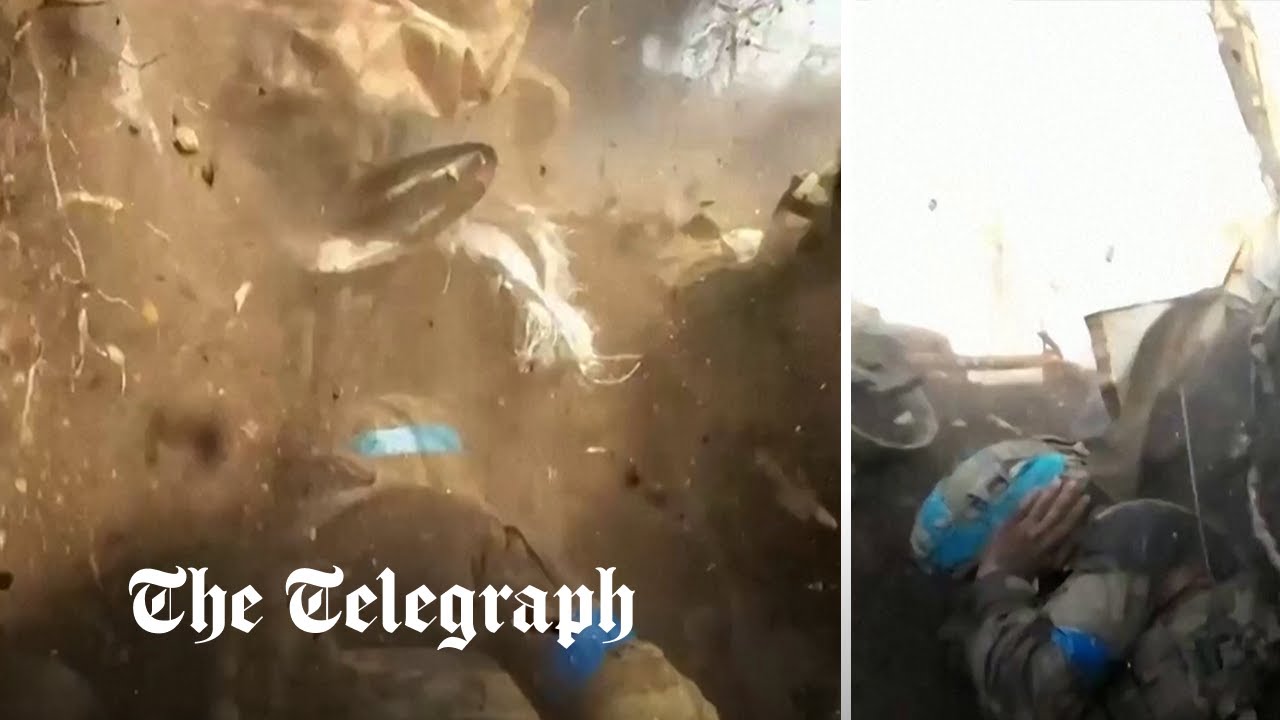 Ukrainian army release new footage of fierce fighting near Bakhmut ...