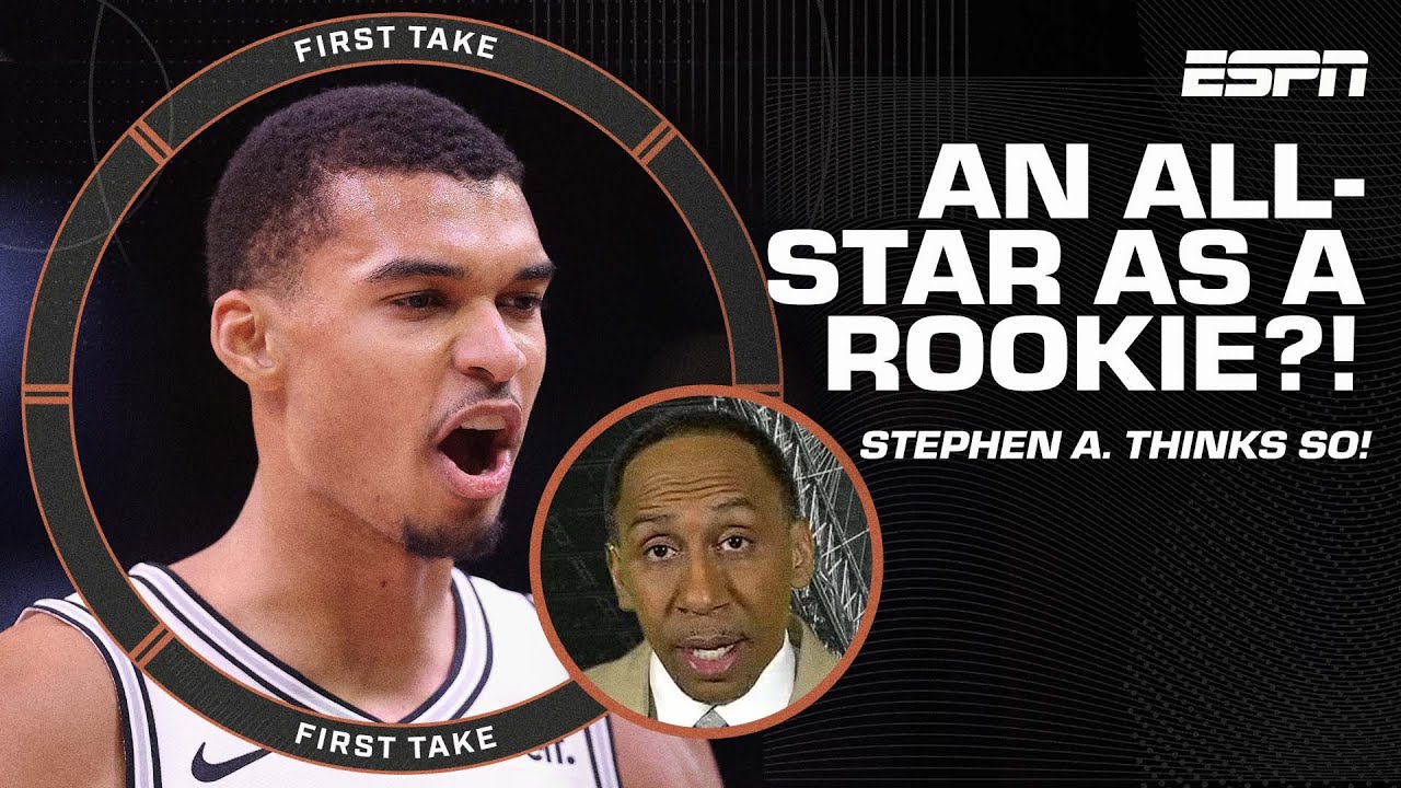 Wembanyama will probably be an ALL-STAR as a rookie! - Stephen A. on ...