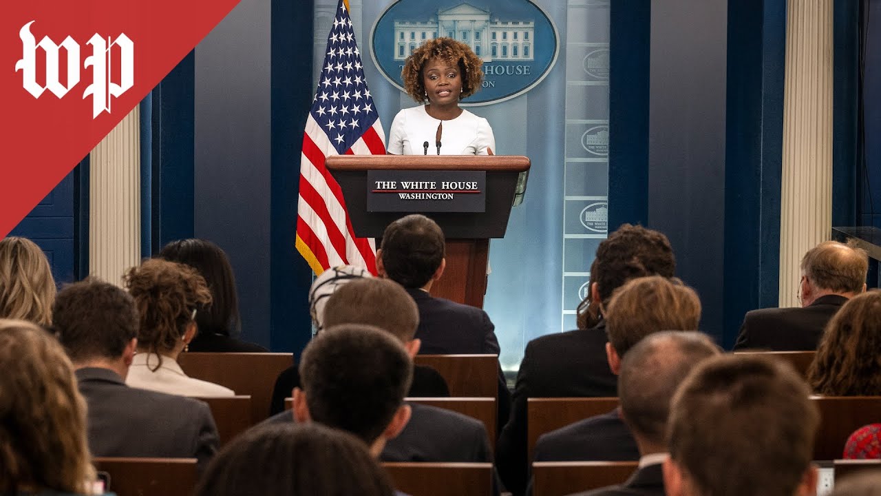 WATCH: White House holds news conference - The Global Herald