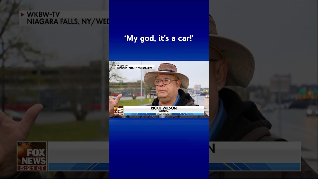 Witness describes moment car exploded at US-Canada border #shorts - The ...