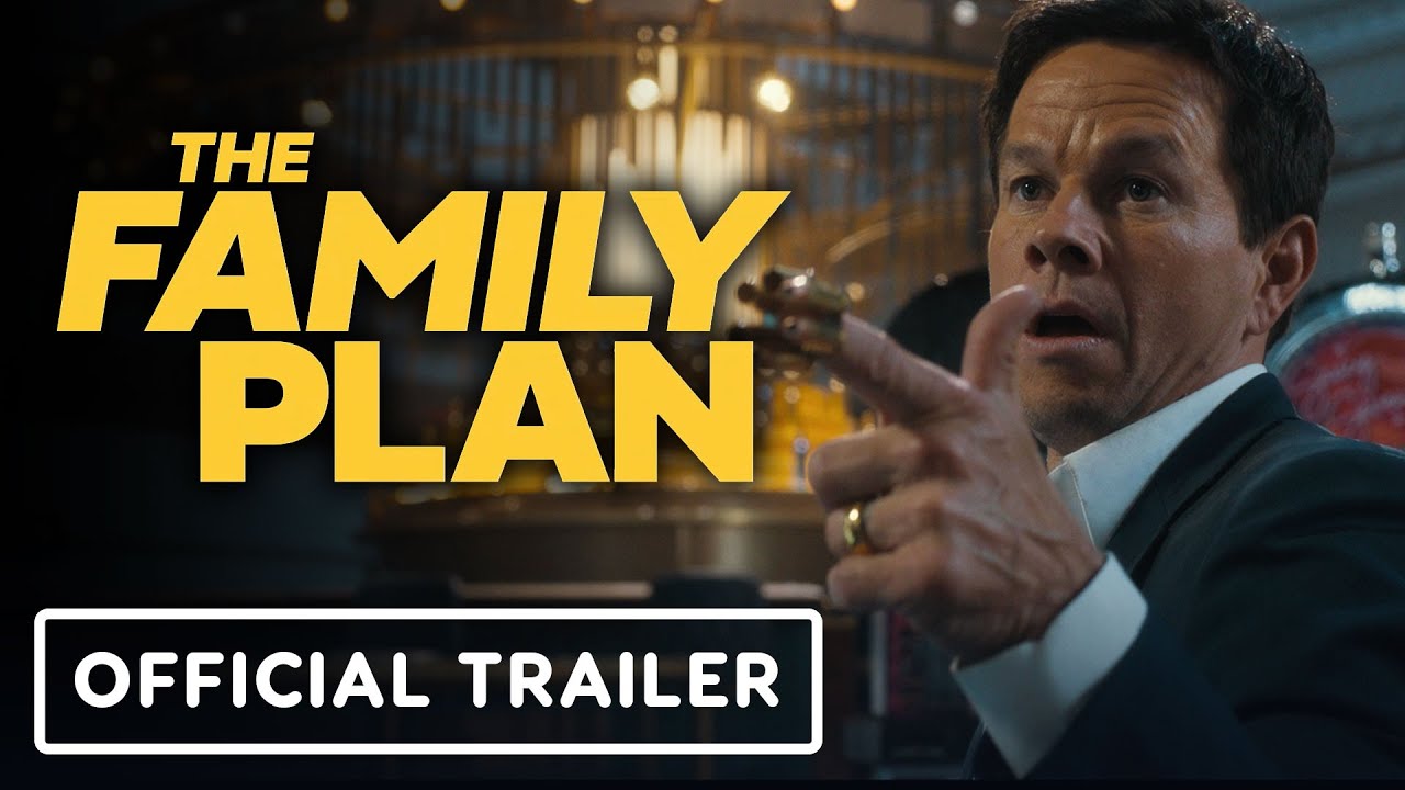The Family Plan - Official Trailer (2023) Mark Wahlberg, Michelle ...