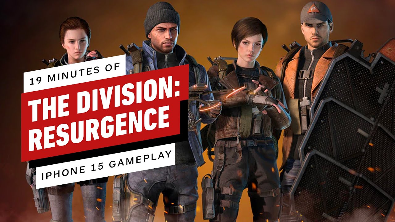 19 Minutes of The Division: Resurgence - iPhone 15 Pro Max Gameplay ...