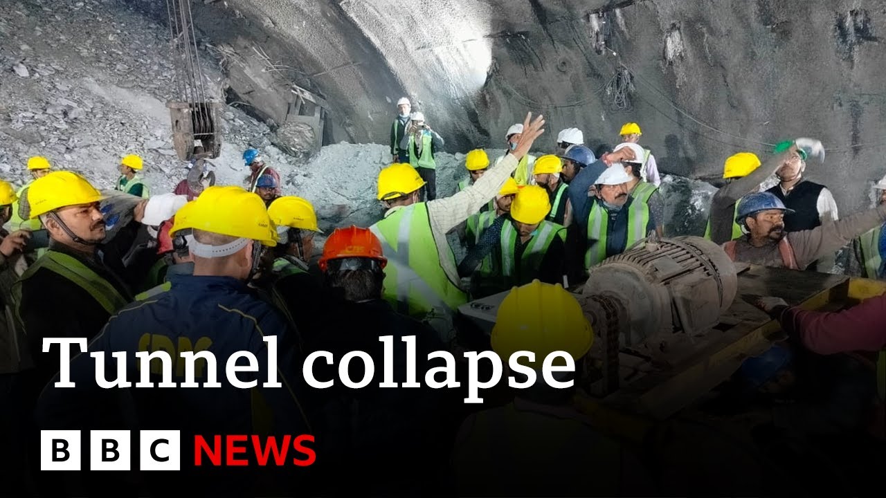 India tunnel collapse: Rescue efforts continue in Uttarakhand - BBC ...