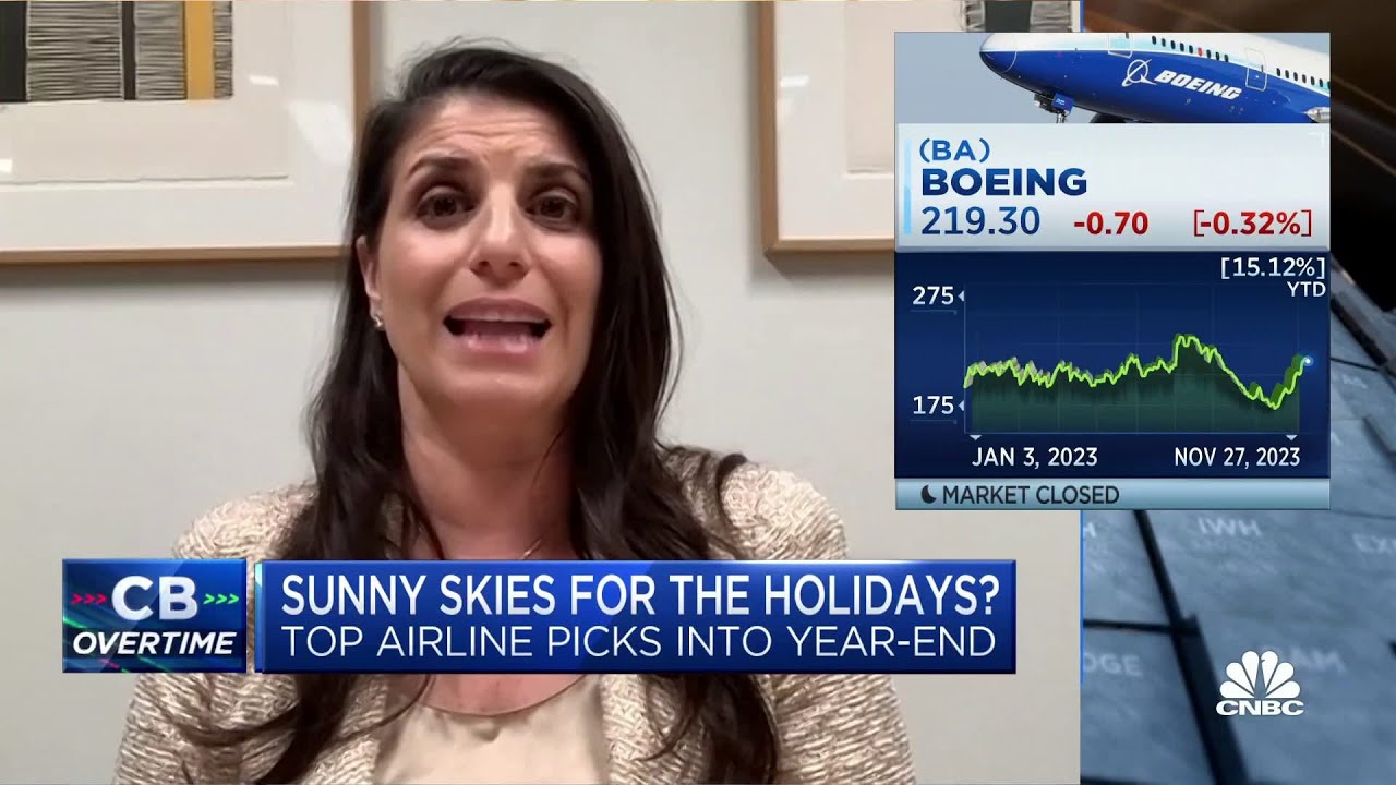 Jefferies' Sheila Kahyaoglu talks top airline picks into 2024 - The ...