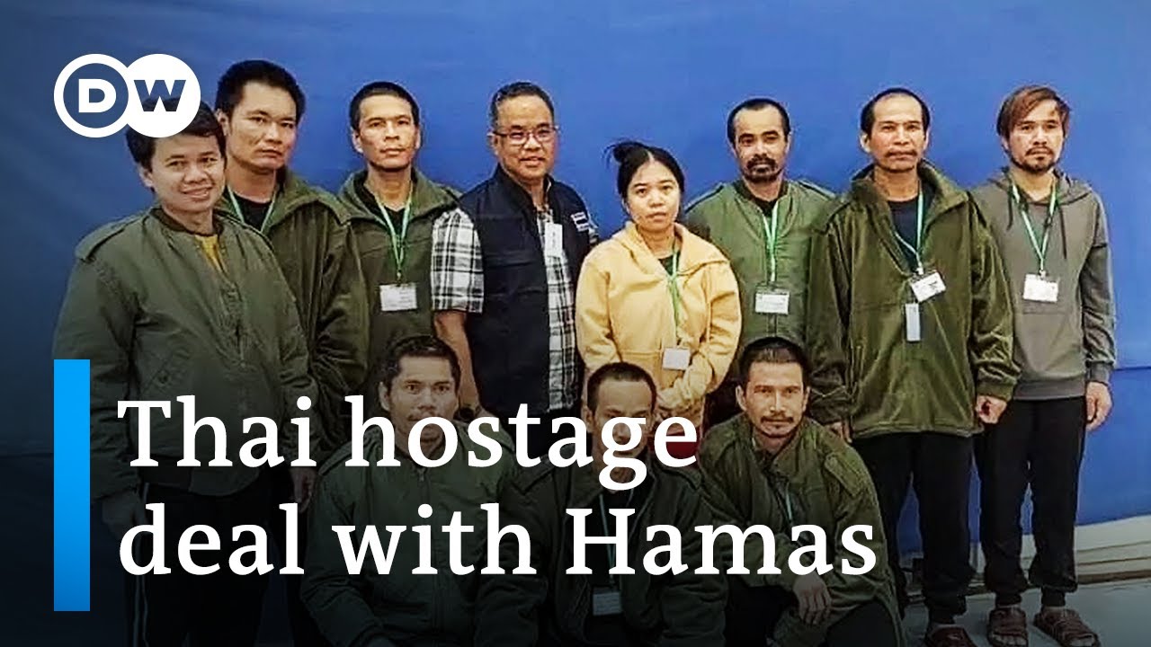 Hamas releases 10 Thai hostages taken from Israel in separate deal | DW ...