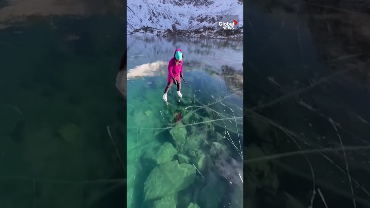 Ice rescue instructor captures footage of rare, once-in-a-decade ice ...