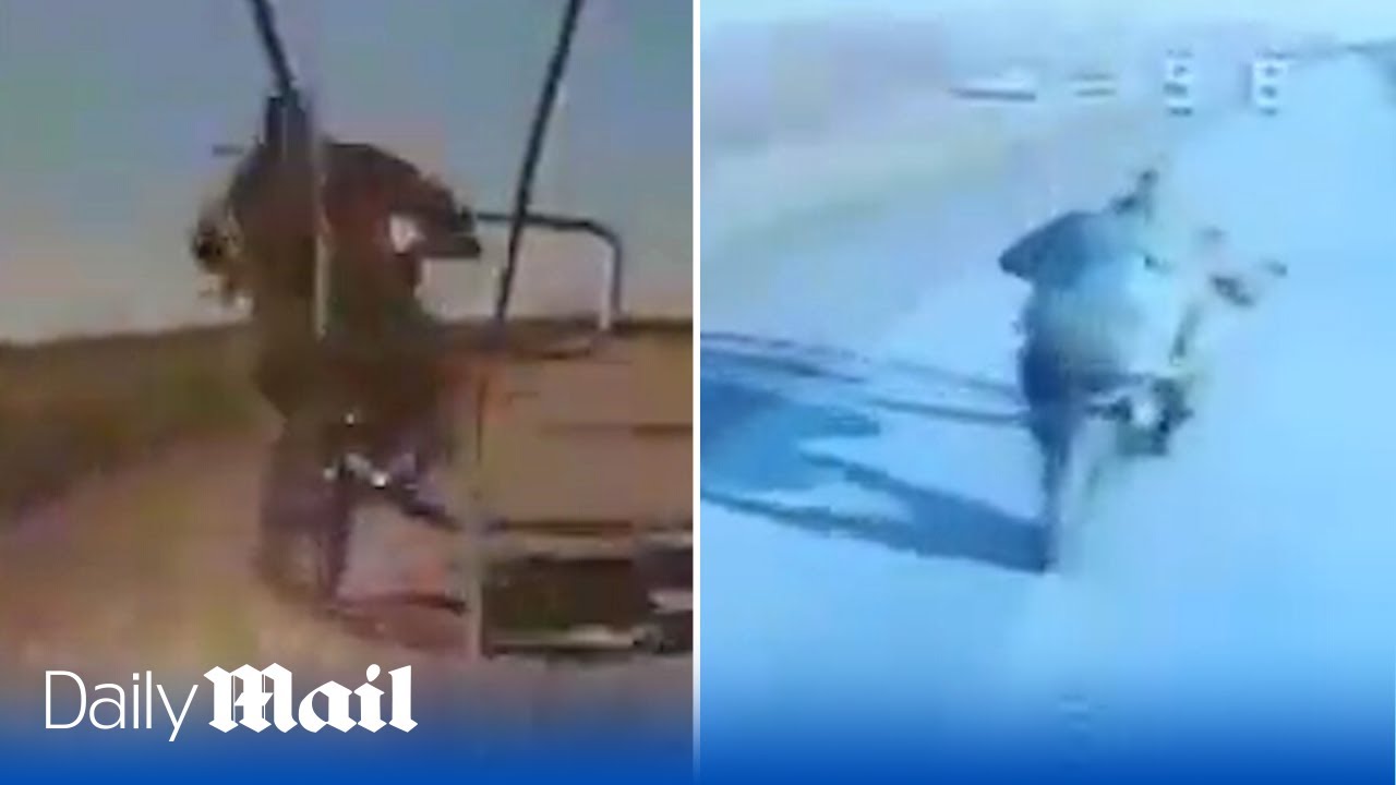 Ukraine soldiers use FPV drones to chase down Russians on motorbikes ...