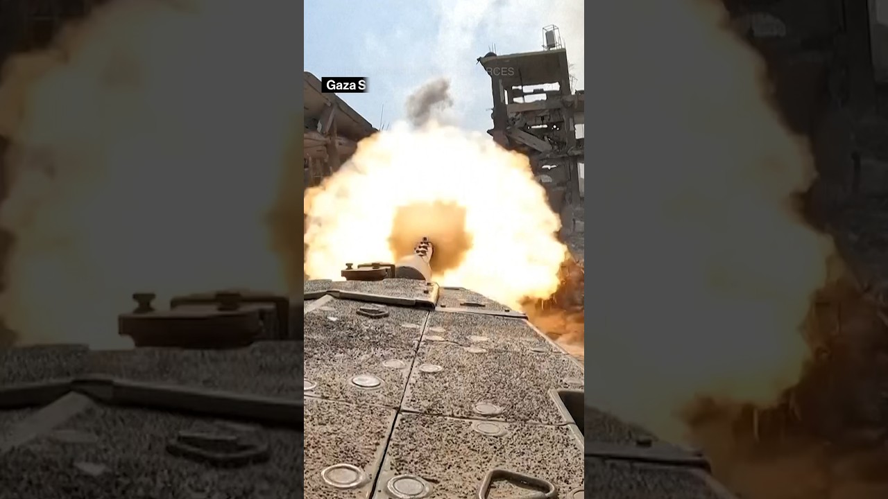 Israeli Military Shows Combat Activity Against Hamas in Gaza Strip ...