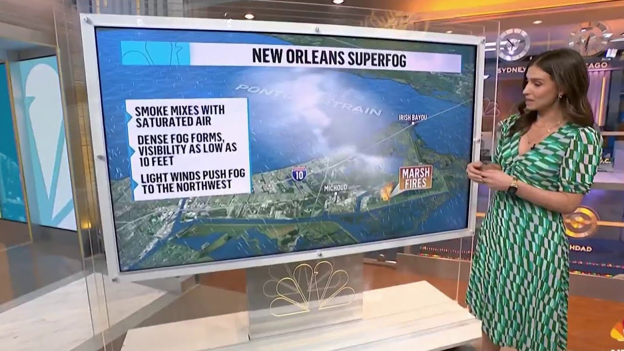 Louisiana ‘superfog’: One person dies in second incident - The Global ...