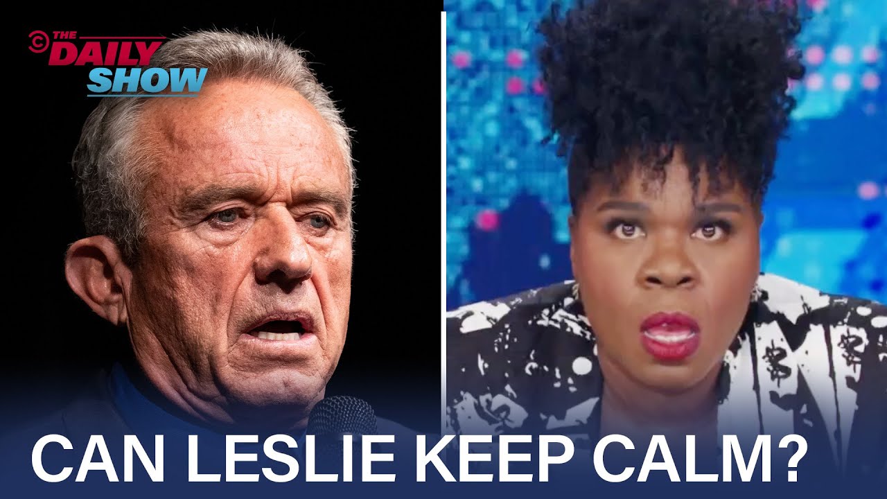 Leslie Jones Tries Not to Lose Her S**t: RFK Jr. Edition | The Daily ...
