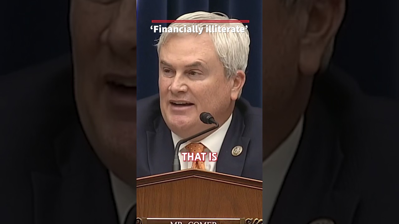 James Comer unloads on Dem colleague: ‘You look like a SMURF’ #shorts ...