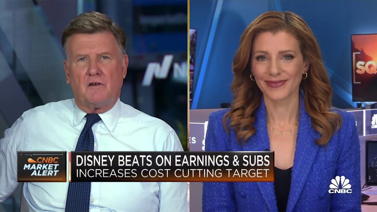Disney beats on earnings and subscribers, increases cost cutting target ...