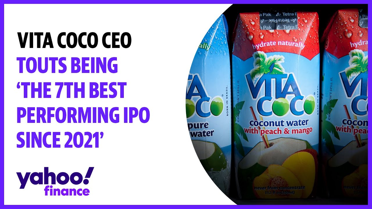 Vita Coco CEO touts being 'the 7th best performing IPO since 2021' - The Global Herald