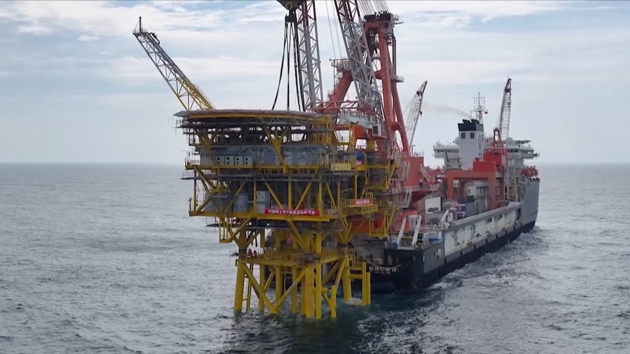 China installs first offshore ultra-high temperature, pressure gas ...