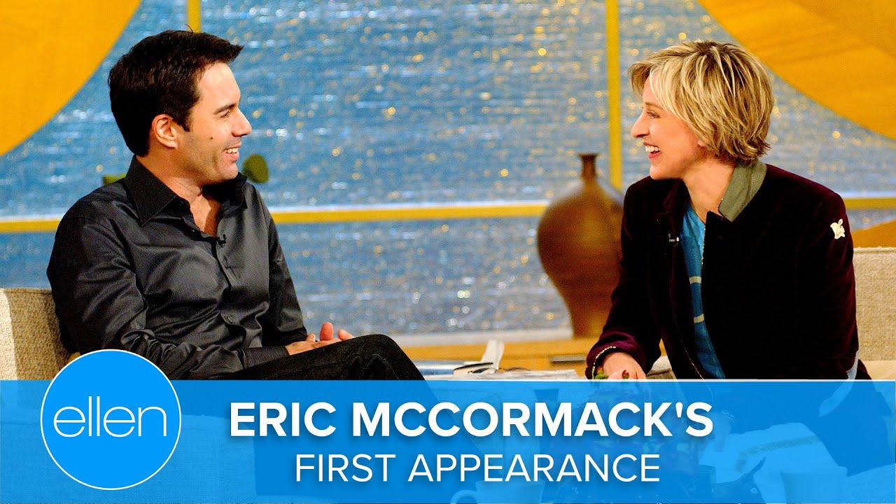 Eric McCormack's First Appearance on 'Ellen' - The Global Herald