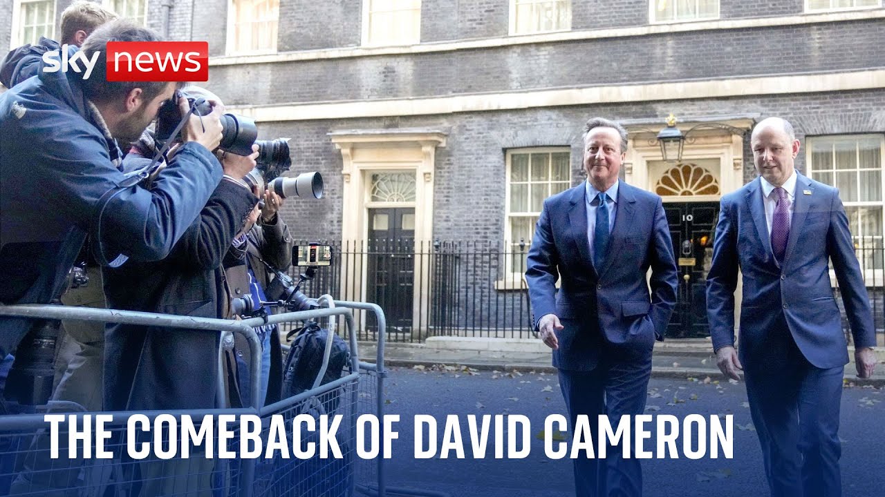 He's back! The comeback of David Cameron - The Global Herald