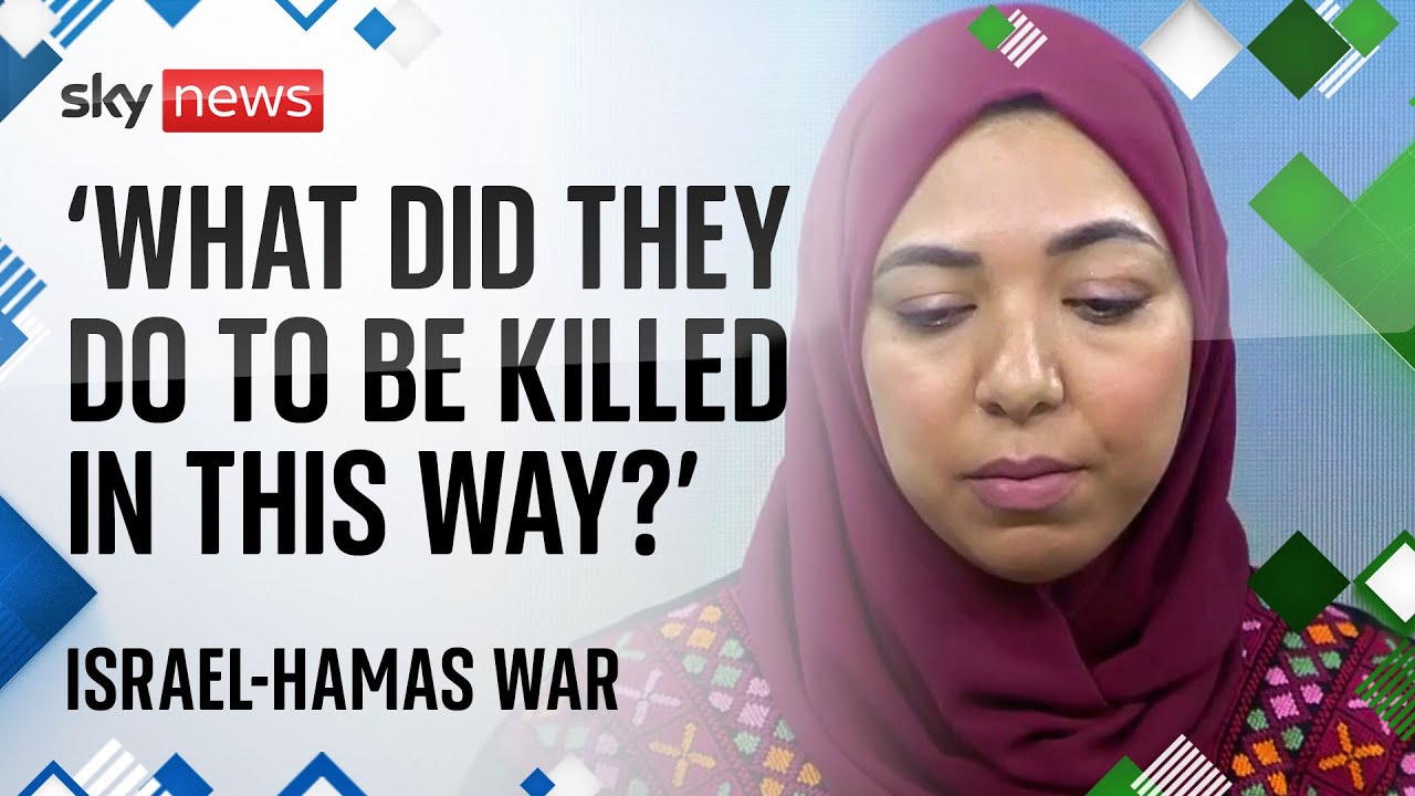 What did they do to this world to be killed in this way?', says woman ...