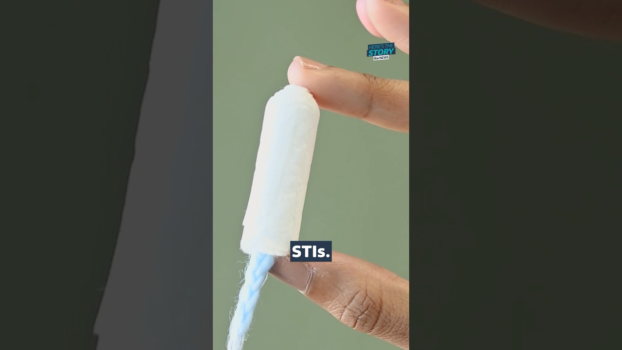 A company is selling tampons that can be used to test for STIs #itvnews ...