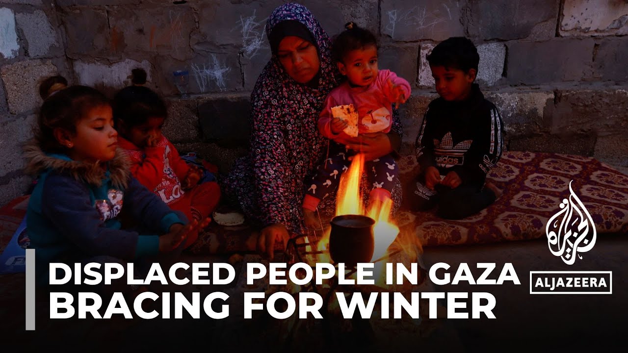 Gaza winter: More misery for displaced Palestinians - The Global Herald